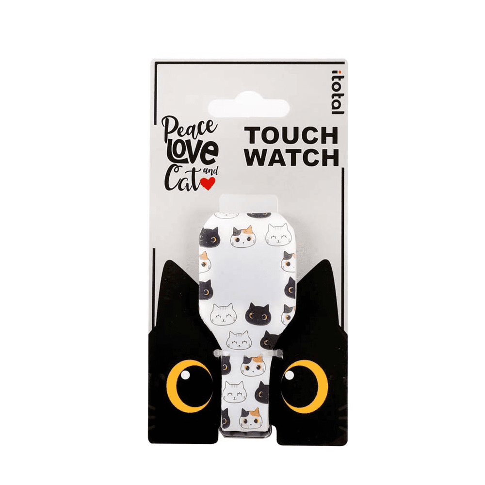 I-Total Ψηφιακο Ρολοι Χειρος Touch Watch Cats – papell.gr
