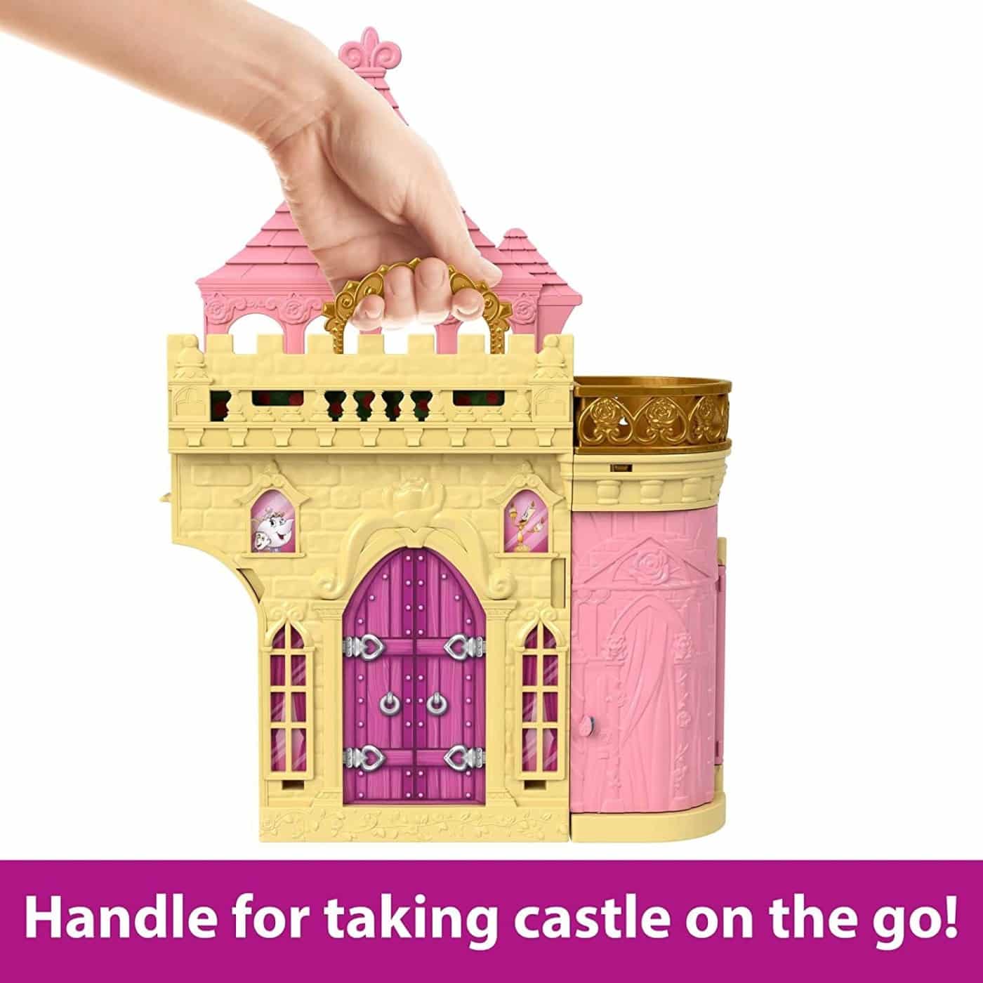 Mattel Disney Princess Μινι Κουκλες- Το Παλατι Της Πενταμορφης