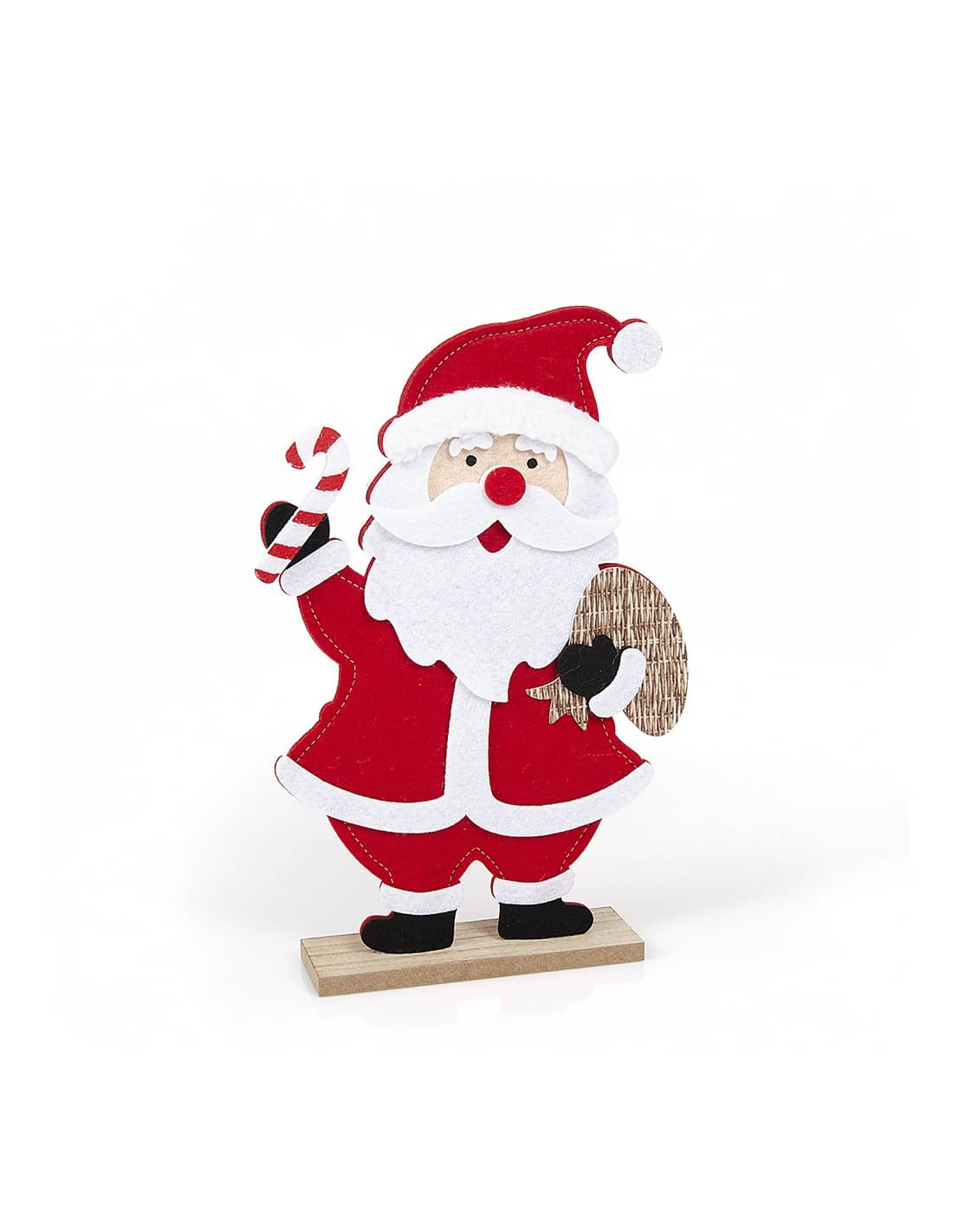 Χριστουγεννιατικο Διακοσμητικο Δαπεδου Αι Βασιλης 60 Εκ - papell.gr